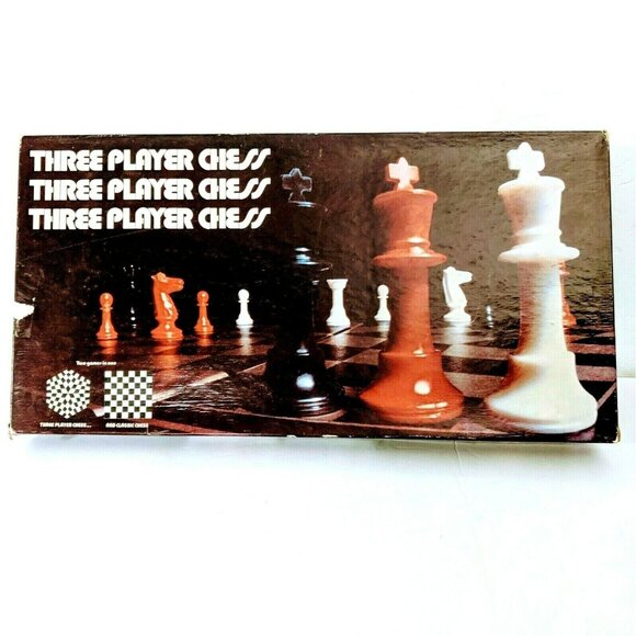 Carter Hall | Toys | Vintage Three Player Chess And Classic Chess Board ...